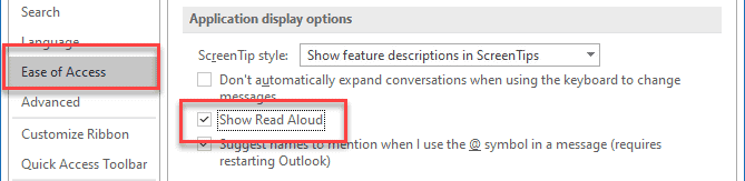 Outlook Read Aloud Not Working – Detailed Explanation Guide
