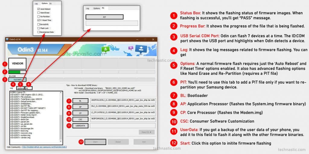 Odin download Samsung latest all versions - Explanation Guide